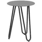 Cool side table 42 cm. Ø H 45 cm. - antraciet | 4 Seasons Outdoor ...