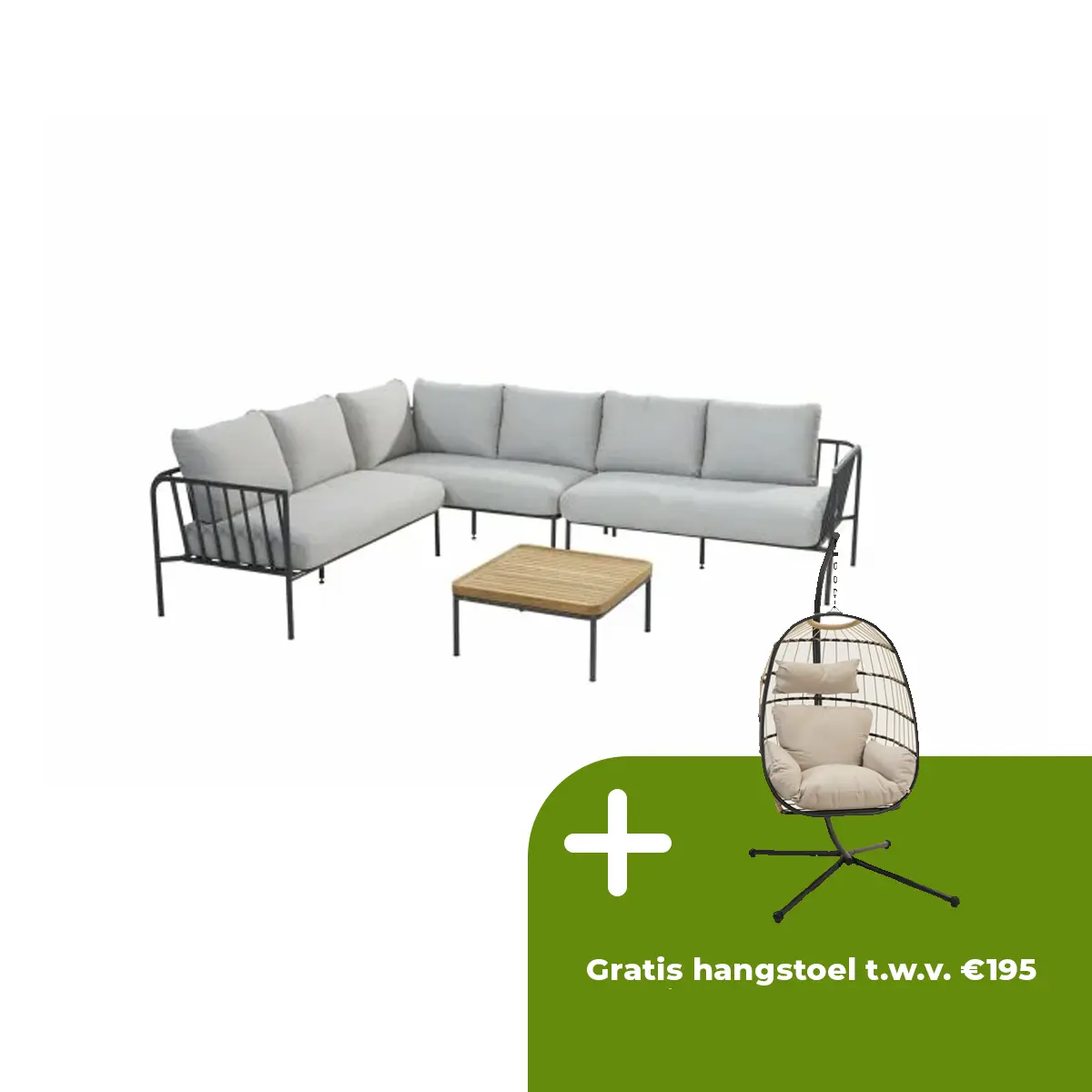Figaro loungeset - Tuinmeubels.nl