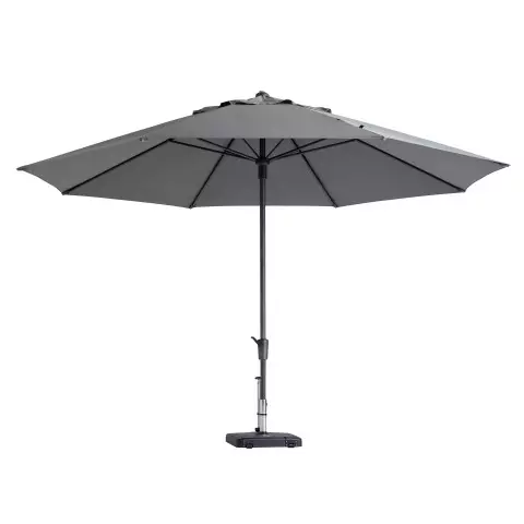 Grote Luxe Parasol Timor 400 cm Polyester Grijs van Madison ...