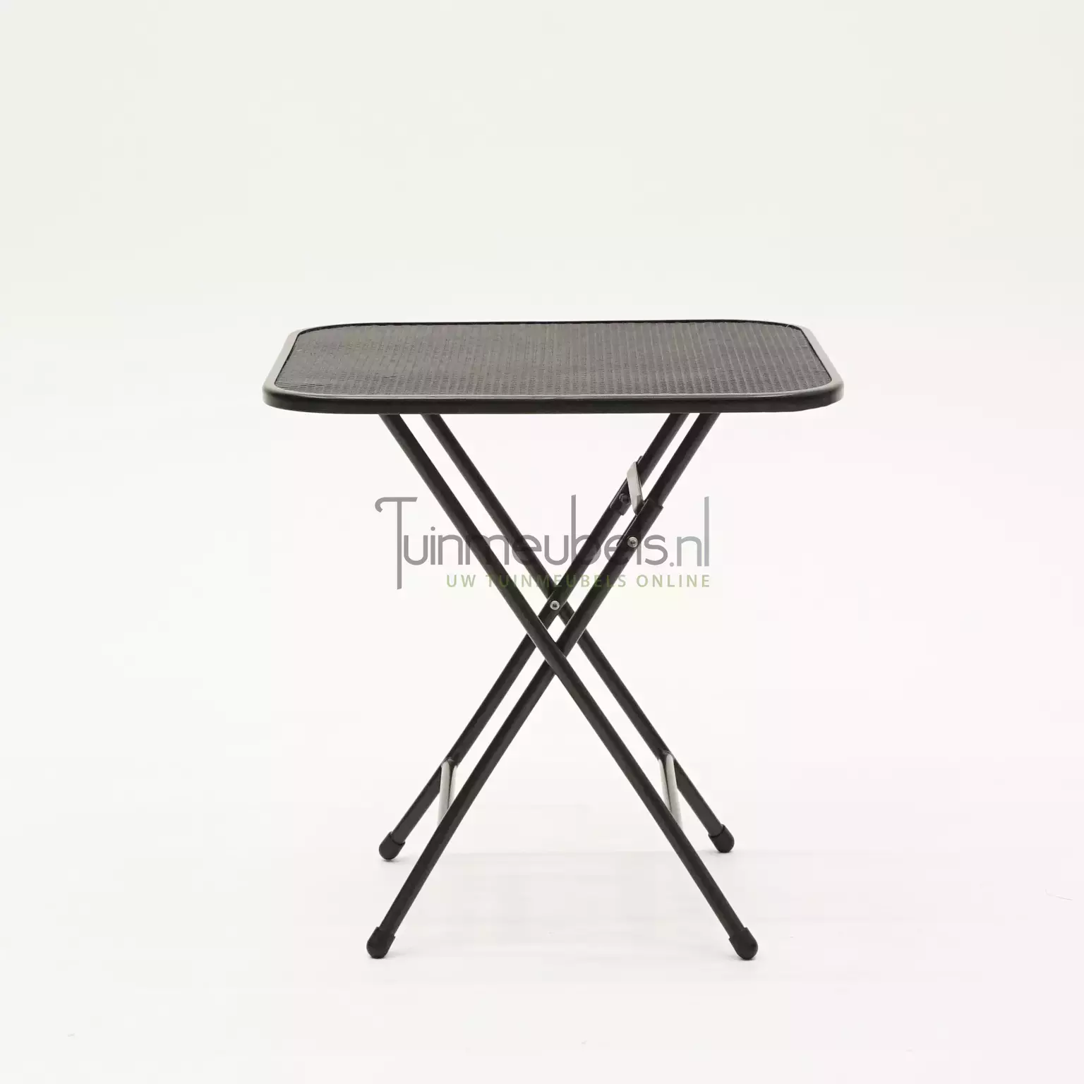 Inklapbare Tuintafel Lichtmetaal Grijs 70x70cm Klaptafel van Sow Shin ...