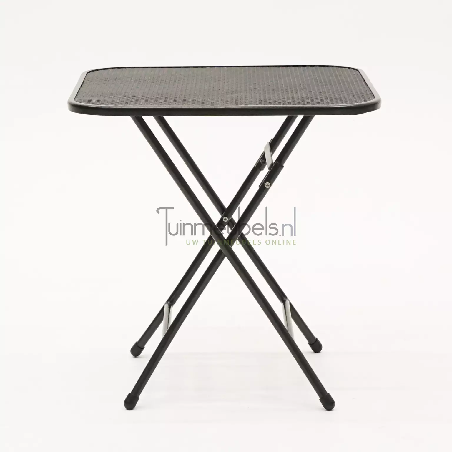 Inklapbare Tuintafel Lichtmetaal Grijs 80x80cm Klaptafel van Sow Shin ...
